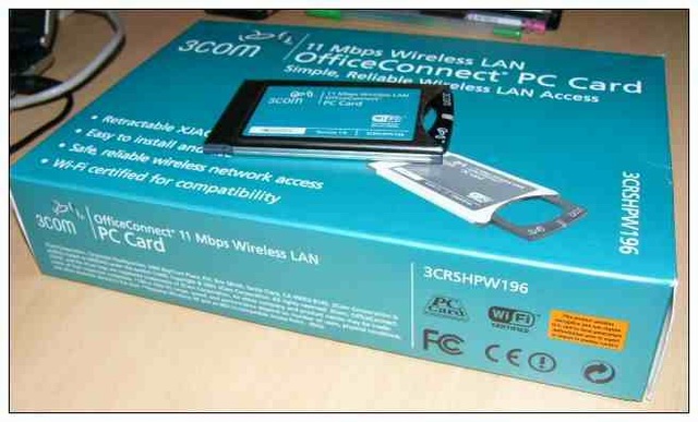 小弟入了一張 3Com Wi-Fi PCMCIA Card - Mobile01