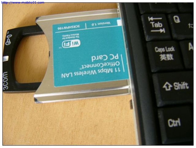 小弟入了一張 3Com Wi-Fi PCMCIA Card - Mobile01