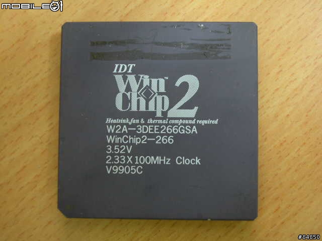 我也來秀CPU...IDT WinChip2-240 - Mobile01