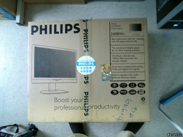 [分享]PHILIPS 240BW 開箱 - Mobile01