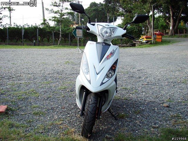 第一輛屬於我的機車---SYM RX110白 - Mobile01