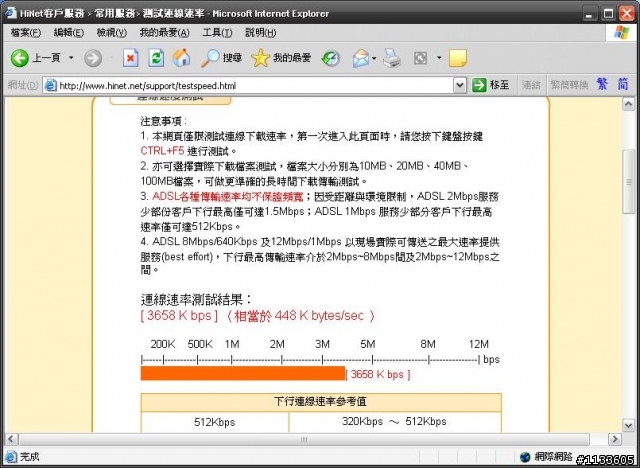 Hinet 光纖10m/2m 連線速度變慢, 麻煩版上的朋友幫忙 拜託! - Mobile01
