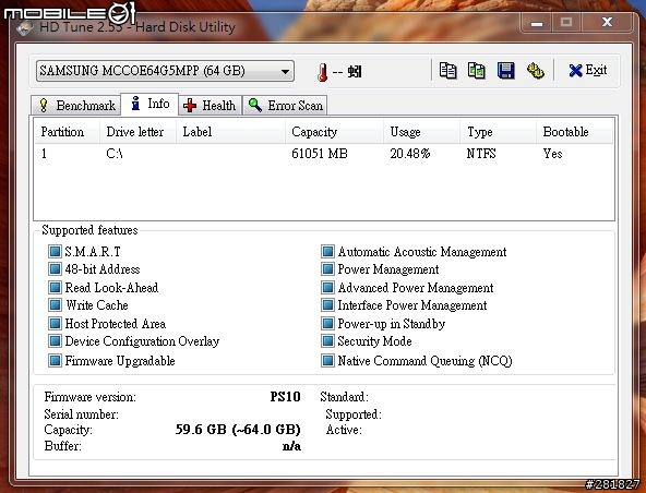 便宜的 SAMSUNG SLC SSD 簡單測試 - Mobile01