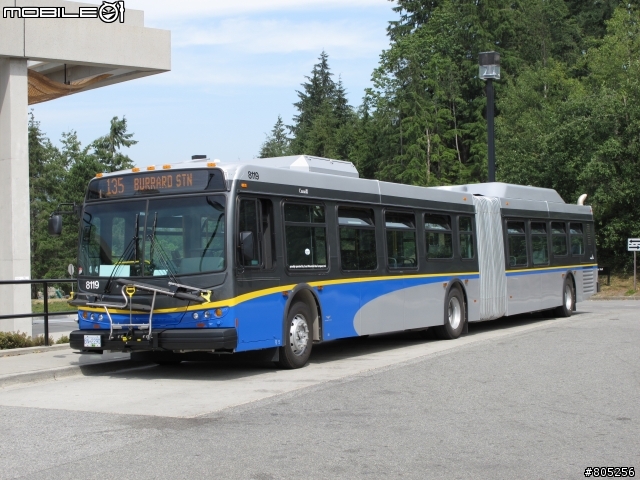 溫哥華Translink New Flyer DE60LF混能掛接巴士開箱文(多圖) - Mobile01