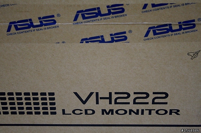 ASUS VH222D 簡單開箱 - Mobile01