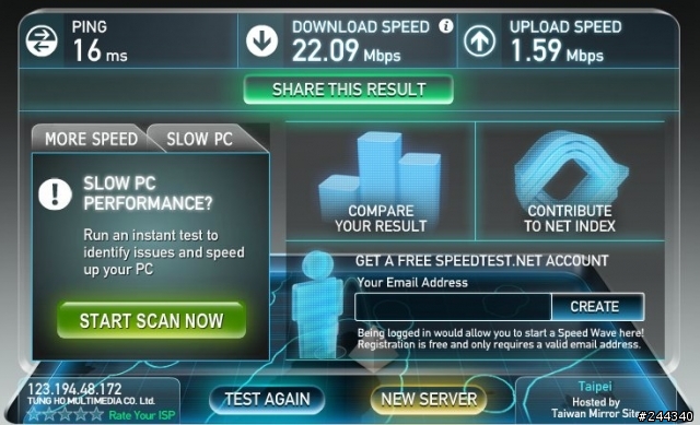 剛剛裝完的50M..PING值爆高 (第3頁) - Mobile01
