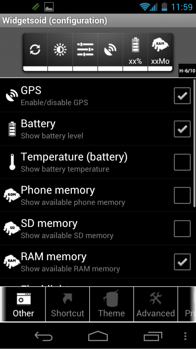[分享]多功能的switch widget: Widgetsoid - Mobile01