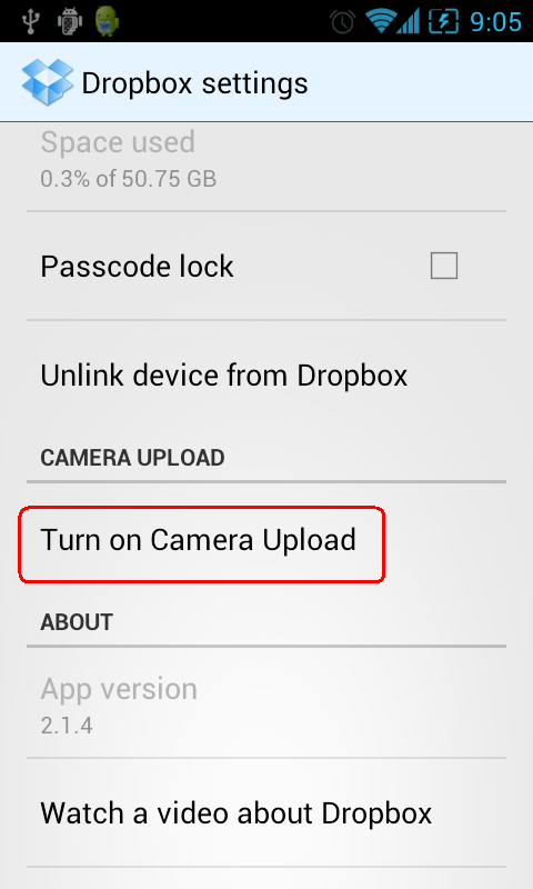 如何關閉S3相片同步到dropbox？ - Mobile01