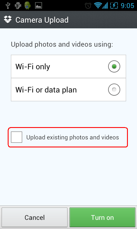 如何關閉S3相片同步到dropbox？ - Mobile01
