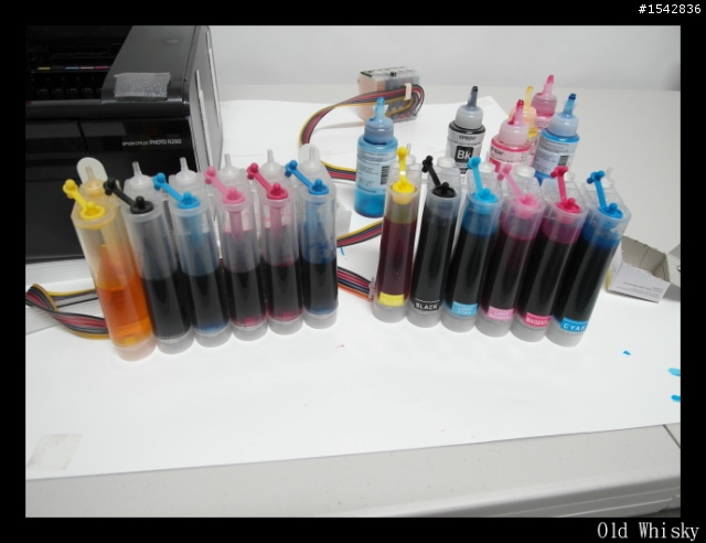 EPSON R290 改裝原廠大連供 DIY~ - Mobile01