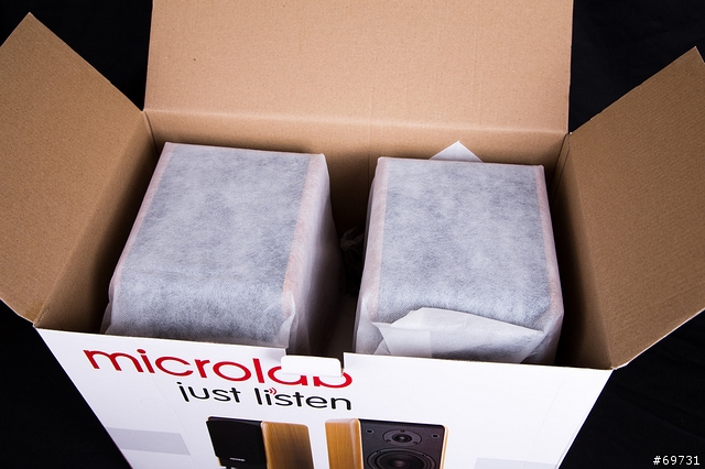 Microlab B-77 2聲道書架型喇叭，絕妙好聲音 - Mobile01