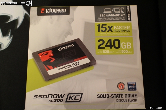 [開箱] Kingston 金士頓 KC300 240GB 商務型 SSD - Mobile01