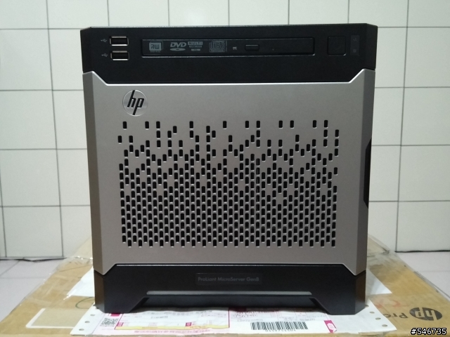 HP迷你雲端伺服器 (HP ProLiant MicroServer Gen8)開箱 - Mobile01