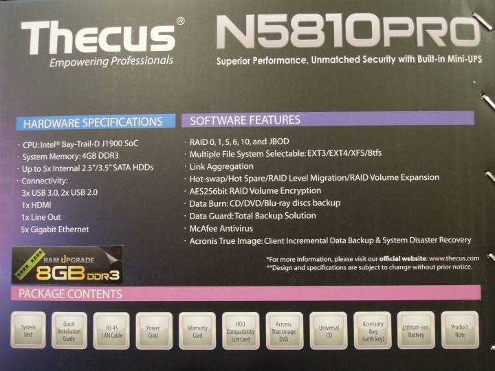 Thecus N5810Pro NAS 試玩 - Mobile01