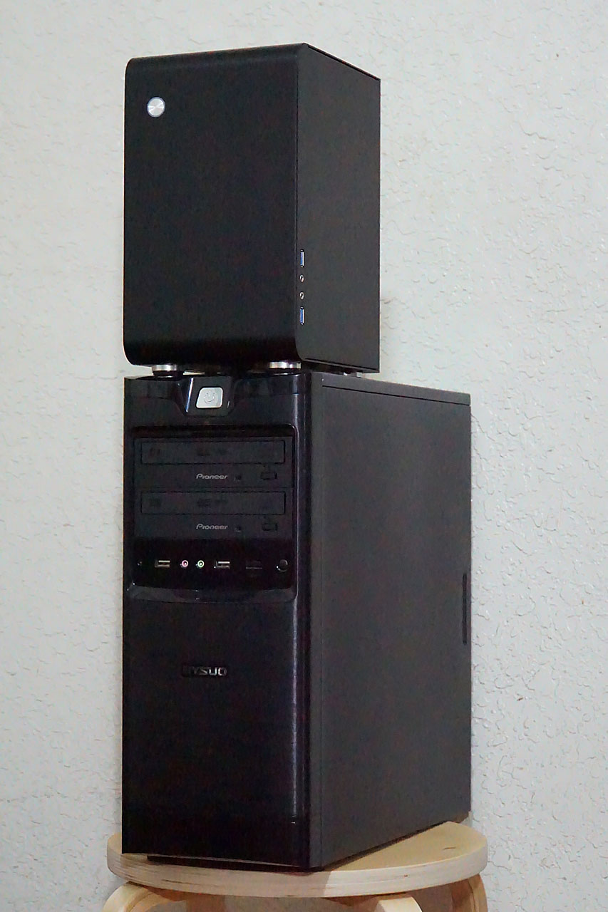 分享 : 新歡 ... mini-ITX PC (使用Jonsbo U1機殼) - Mobile01