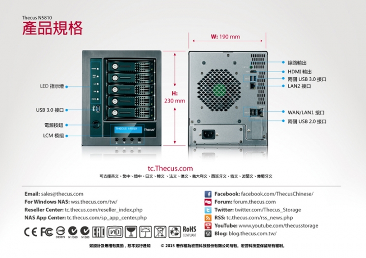 Thecus N5810Pro NAS 試玩 (第2頁) - Mobile01