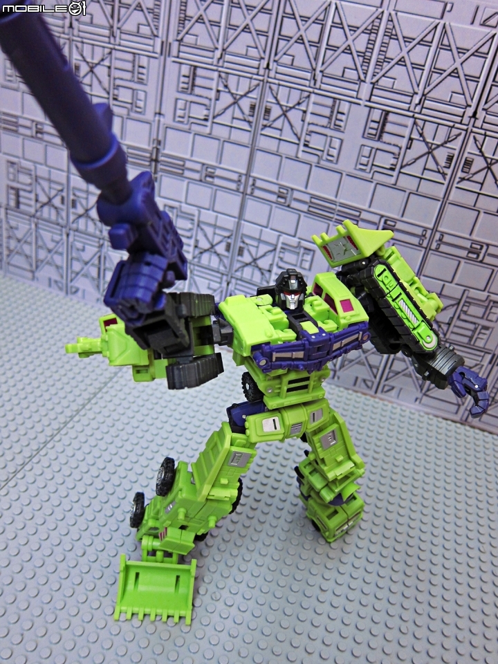 變形金剛DX9 Hulkie－工程金剛(Devastator)簡易開箱文 - Mobile01