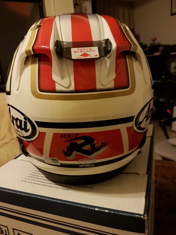 ARAI RX-7 RR5 南海限定版 EDWARDS開箱 - Mobile01