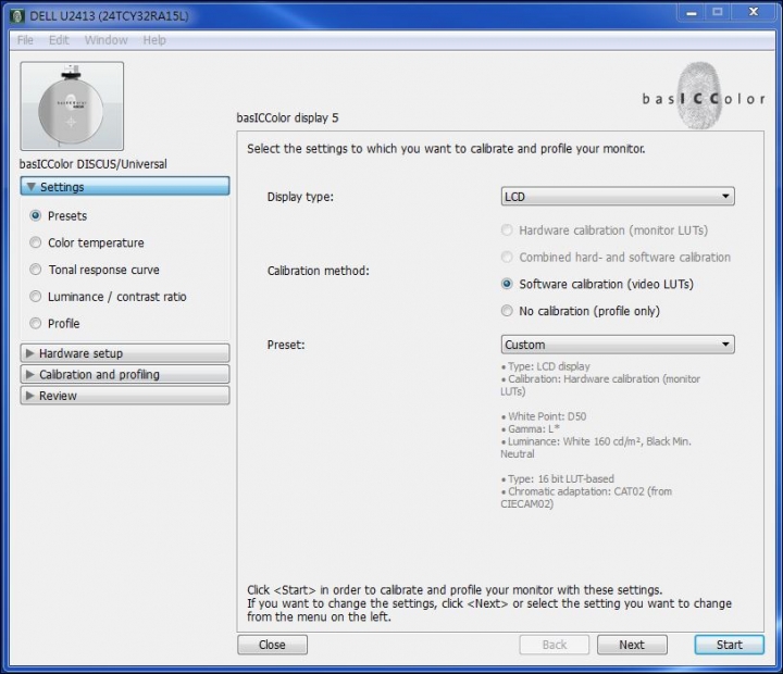 basiCColor display 5 設定 - Mobile01