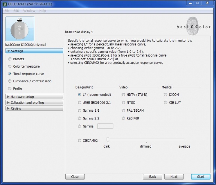 basiCColor display 5 設定 - Mobile01