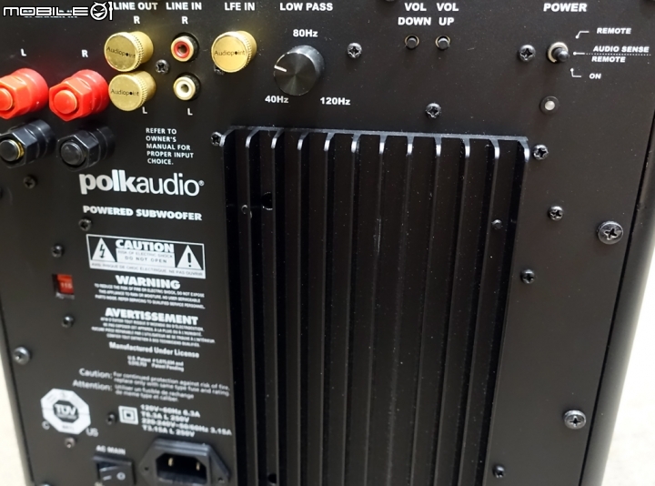 [開箱]有點特別的超低音 Polk Audio DSW Micro Pro 1000 - Mobile01