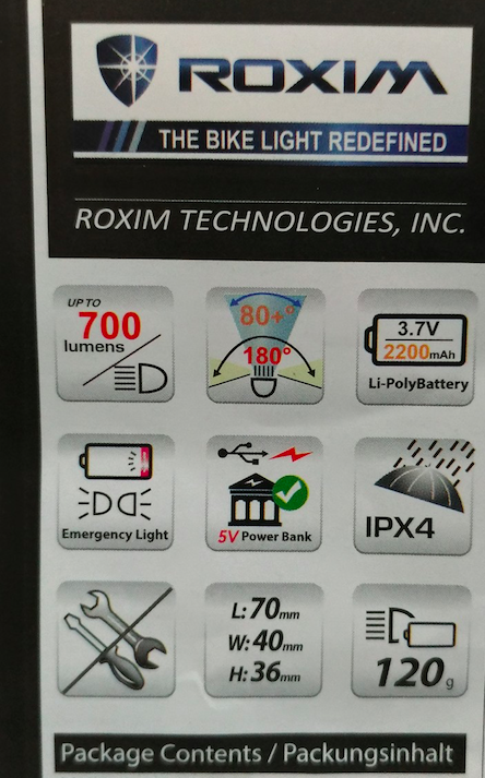 輕巧精美閃亮Roxim X7+R1車燈開箱！ - Mobile01