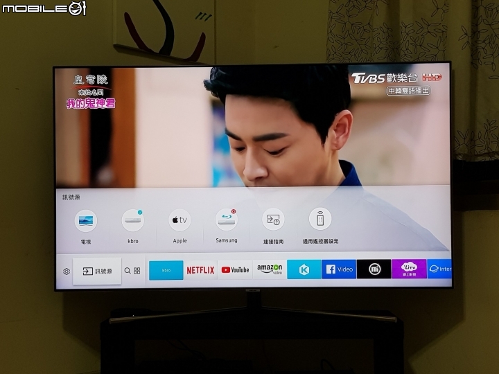 Samsung QLED Q7F開箱 QA55Q7FAMWXZW - Mobile01