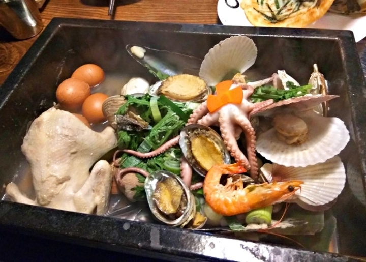 韓國首爾必吃美食~LOCO LOCO Seafood~Steamed Shellfish Restaurant~特色餐~蒸海鮮~海鮮霸王別雞鍋 ...