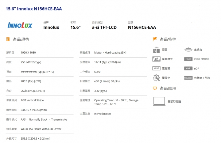 Acer AN515-51-74X4 的IPS螢幕評價如何 - Mobile01