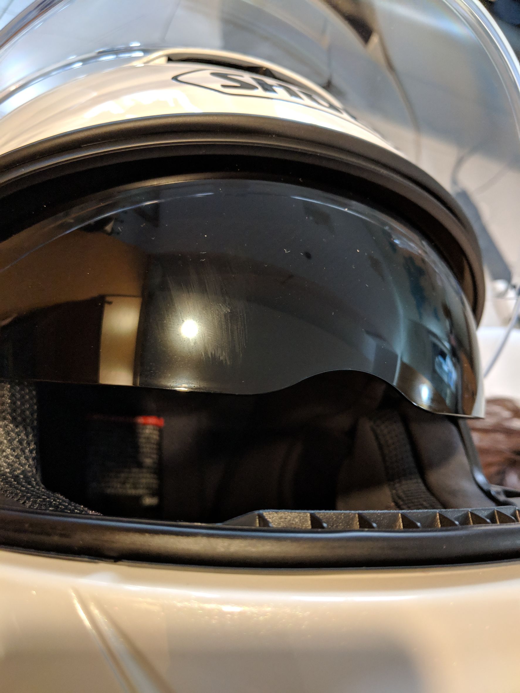 Shoei Neotec 2 white color 白色可樂帽開箱 - Mobile01