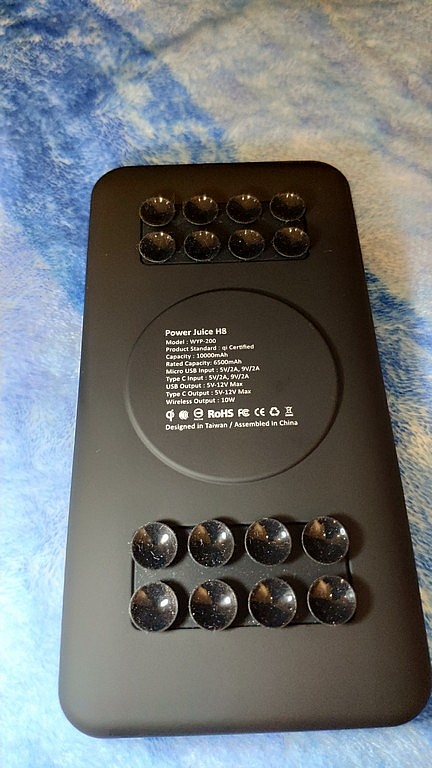 Wyless Power Juice H8 吸盤式無線充電行動電源, 用過無線充電真的會迷上 - Mobile01