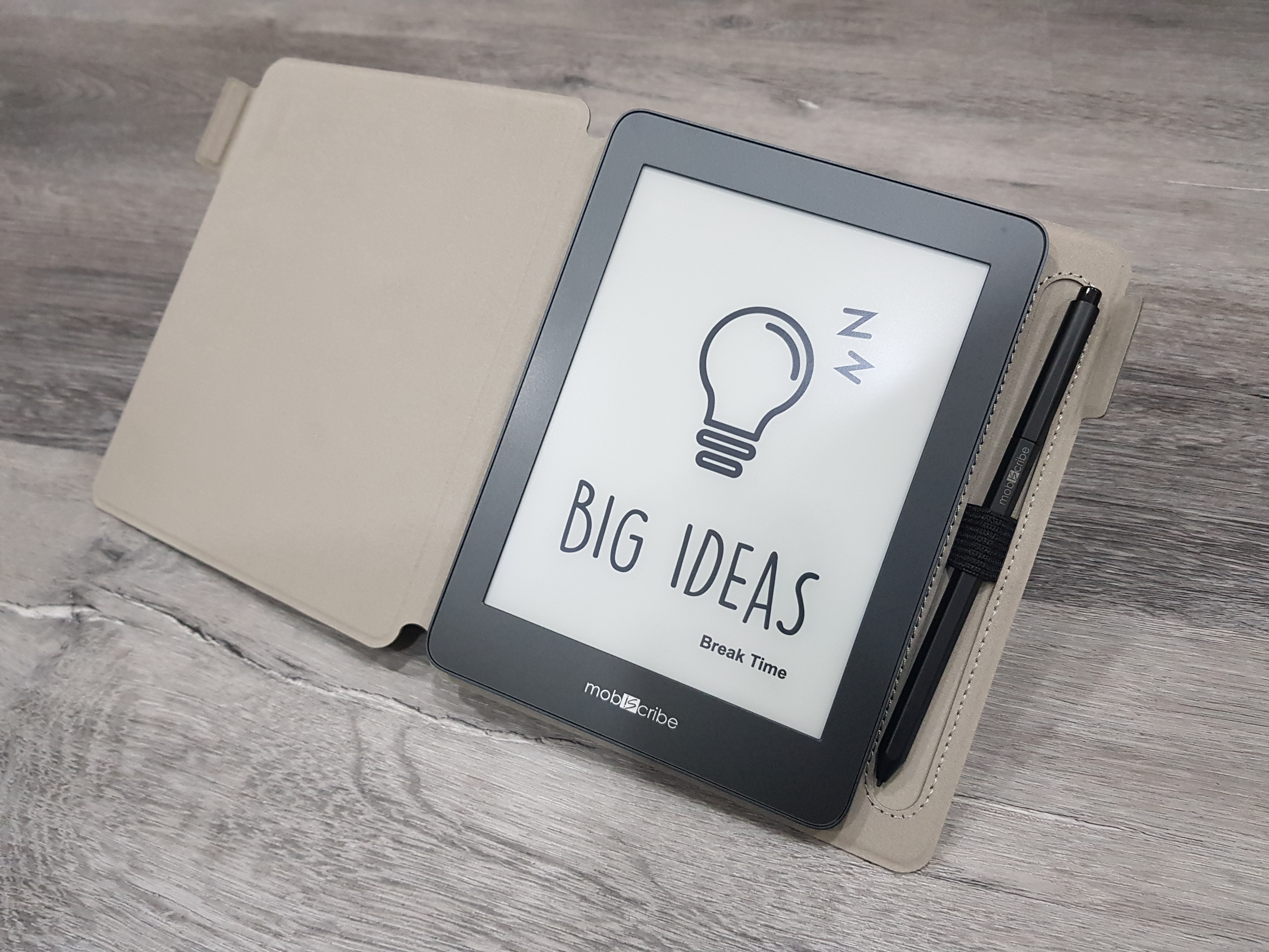 【小宅開箱】MobiScribe 2-in-1 電子筆記本+電子書閱讀器 專業商務隨從，隨時待命 - Mobile01