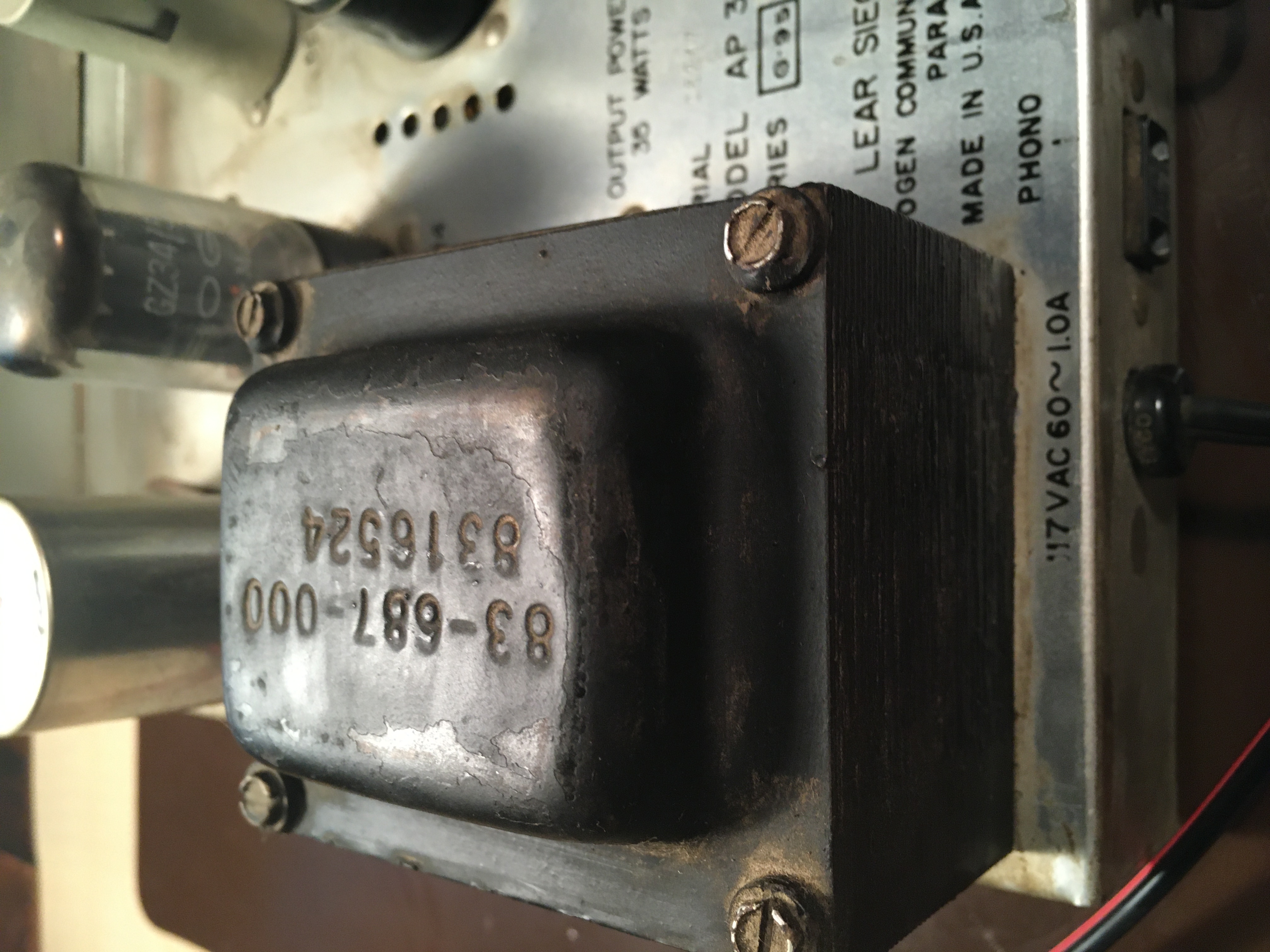 1960年代老真空管綜擴Bogen AP-35 Tube Integrated Amplifier - Mobile01