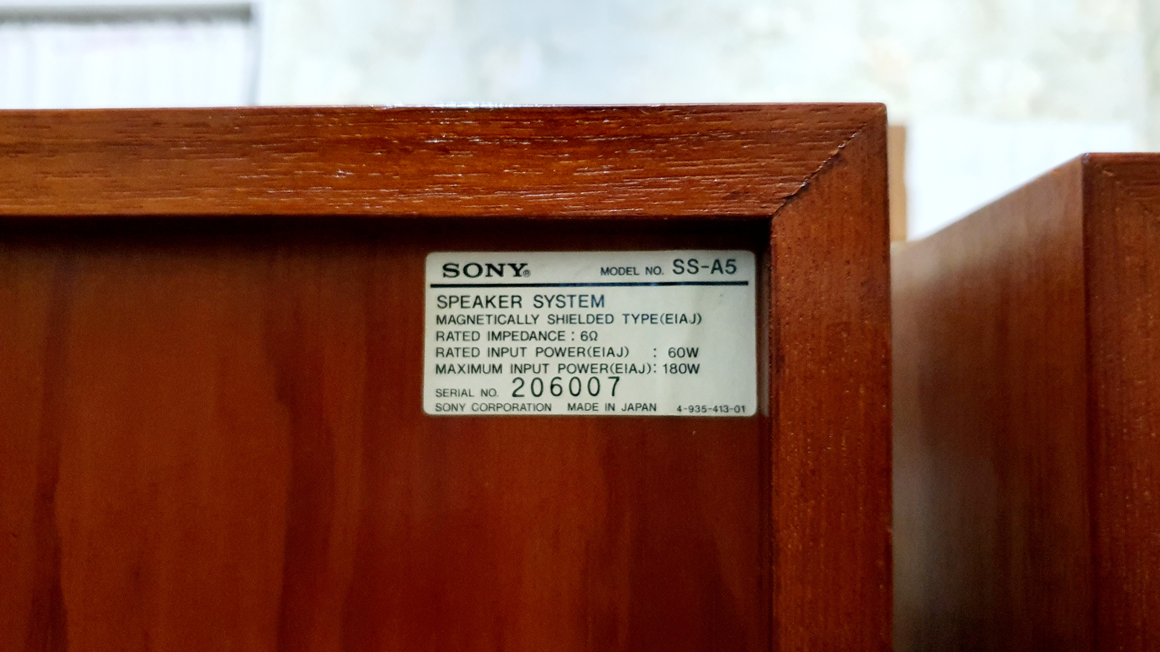日系也是有好物的（sony ss-a5"La Voce"）老叭微開箱 - Mobile01