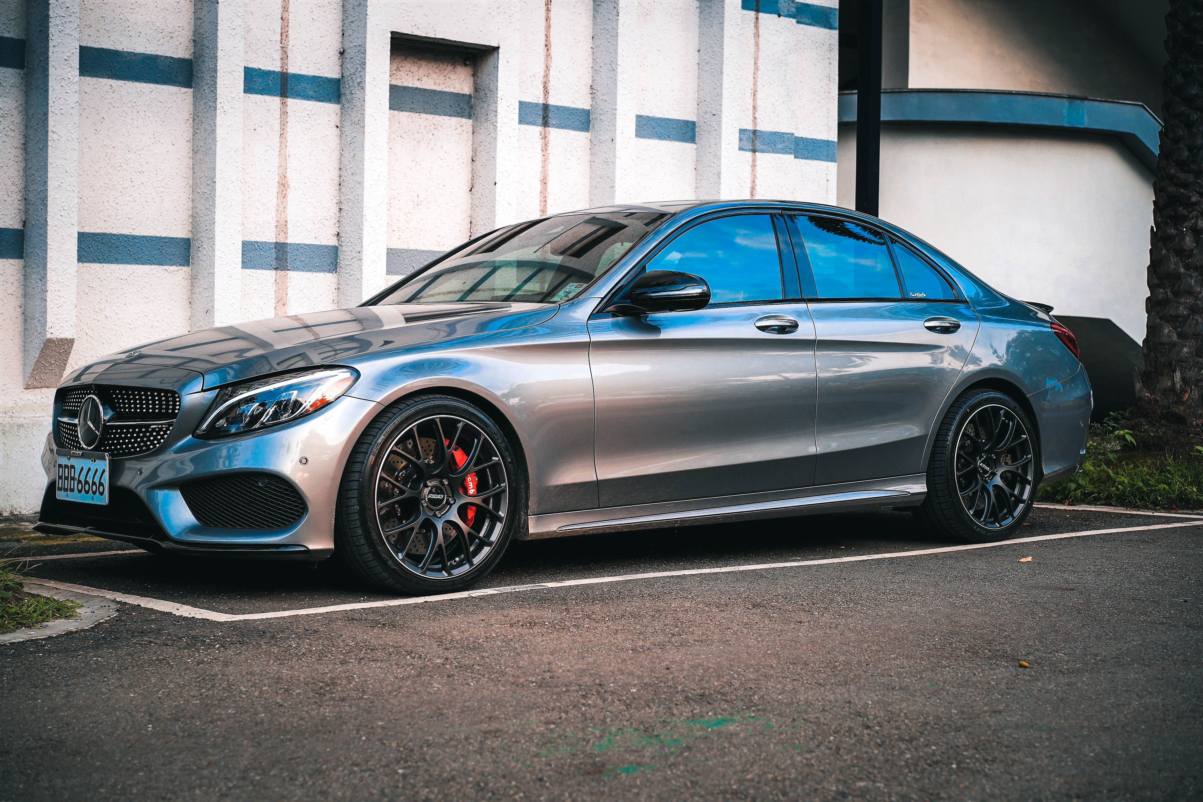 【開箱】 RAYS G16 MK色 鍛造鋁圈 FOR W205 C300 - Mobile01