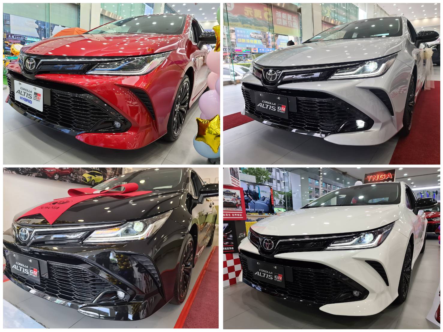Toyota Altis GR Sport 紅/銀/黑/白 全4色 靜態賞車分享 - Mobile01