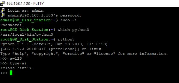 新手請教~如何使用NAS執行Python(*.py)~~??(已搞定) - Mobile01