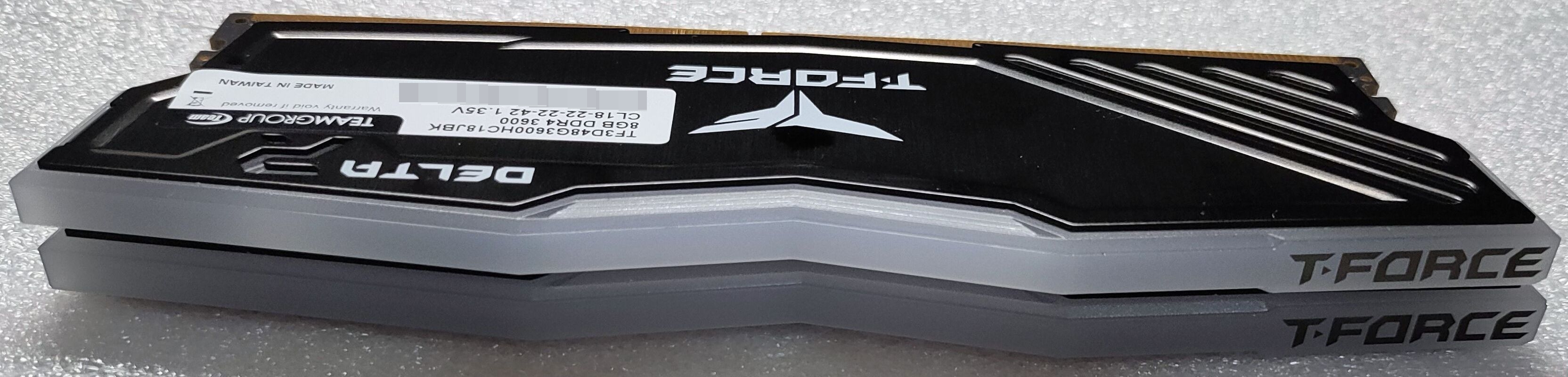 炫彩奪目 T-FORCE DELTA RGB DDR4 記憶體開箱 - Mobile01