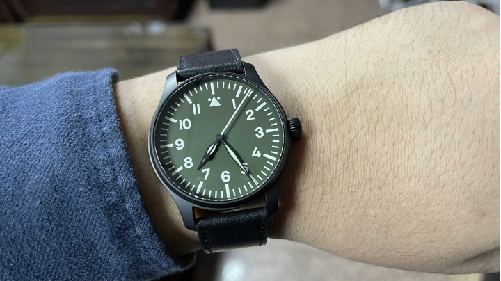 「開箱」Stowa Flieger Green Black Limited #2 40mm - Mobile01