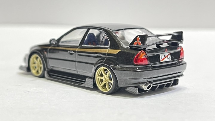 1/64 Tomica TLV Neo LV-N190b 1/64 Mitsubishi Lancer Evolution VI黑色改 ...