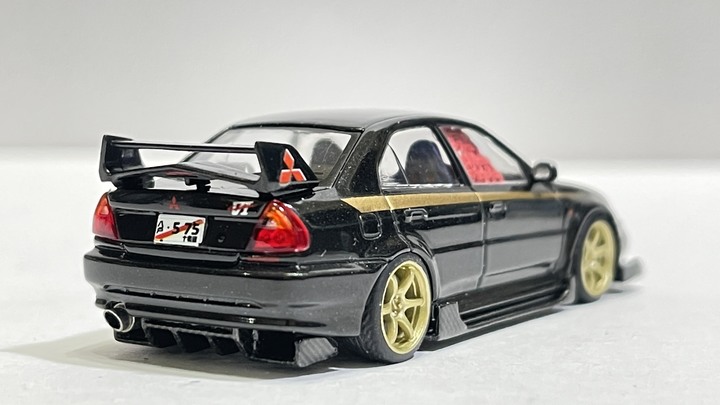 1/64 Tomica TLV Neo LV-N190b 1/64 Mitsubishi Lancer Evolution VI黑色改 ...