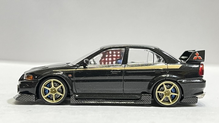 1/64 Tomica TLV Neo LV-N190b 1/64 Mitsubishi Lancer Evolution VI黑色改 ...