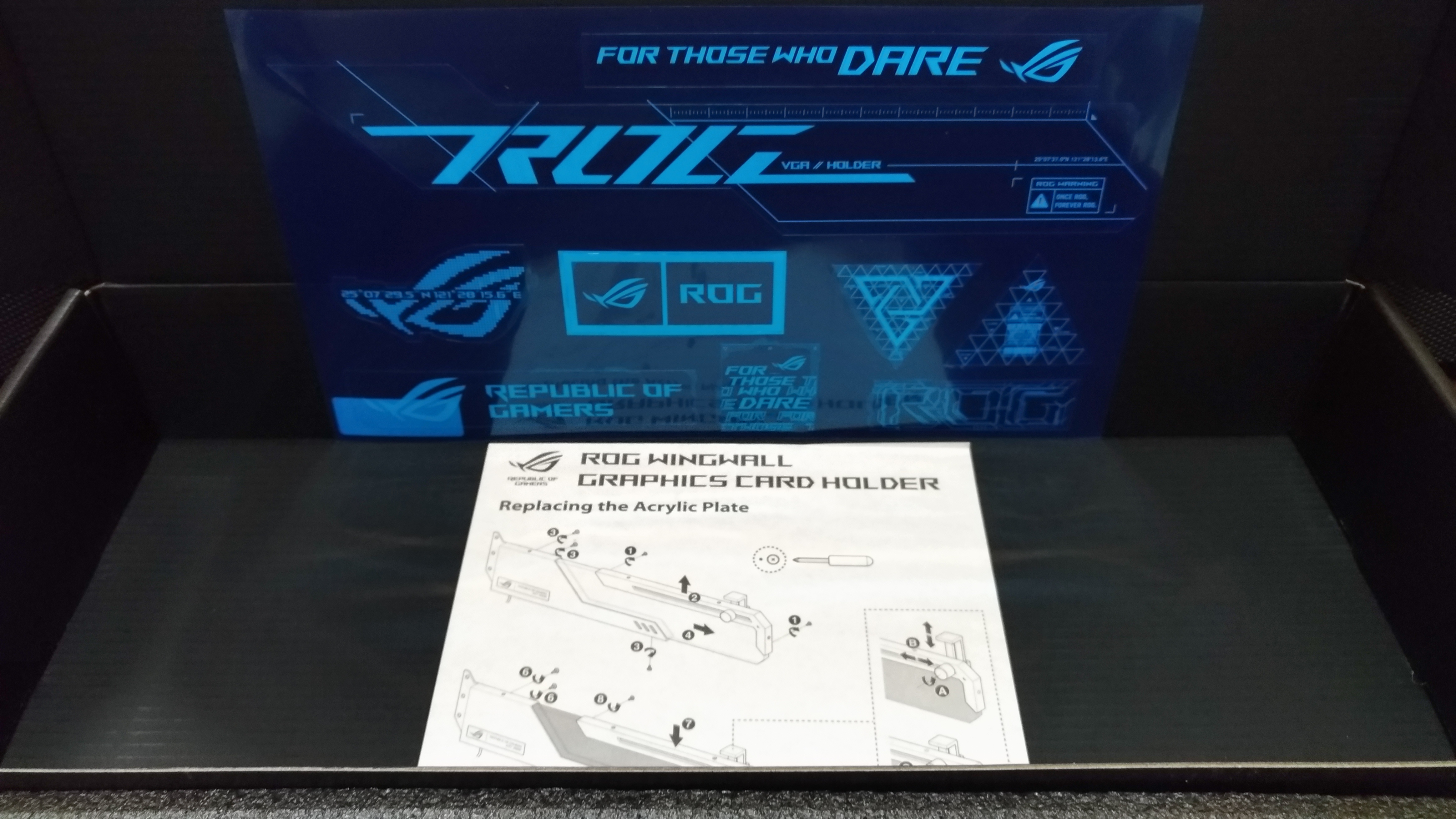 (簡單雙開箱)-ROG顯示卡支撐架 - Mobile01