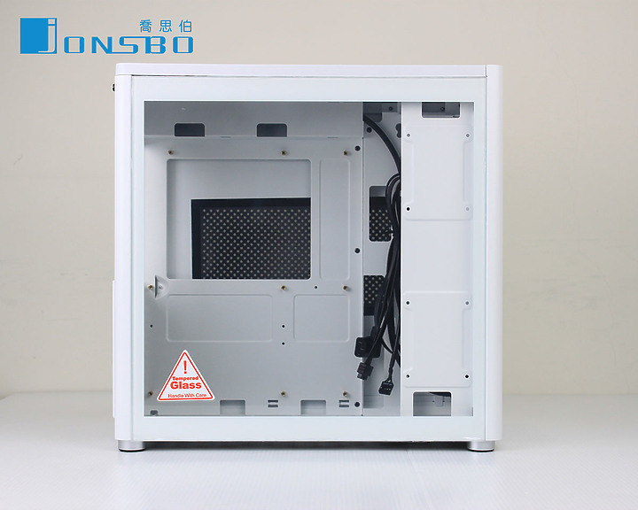 JONSBO喬思伯D30 D40 White，白得徹底，鋼玻側板、網孔通風都給你！ - Mobile01