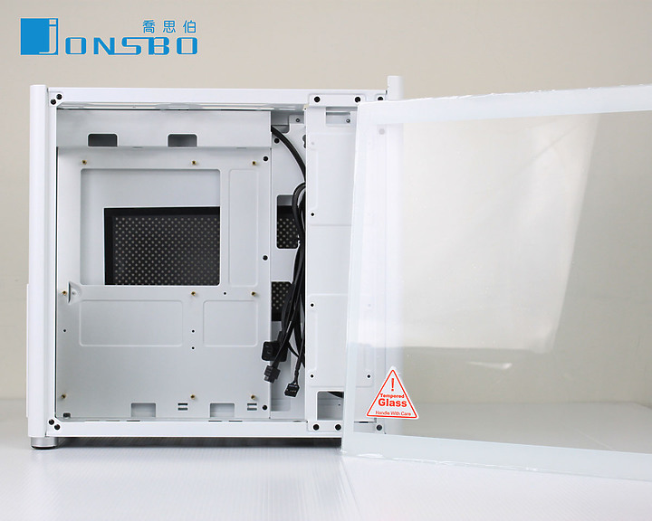 JONSBO喬思伯D30 D40 White，白得徹底，鋼玻側板、網孔通風都給你！ - Mobile01