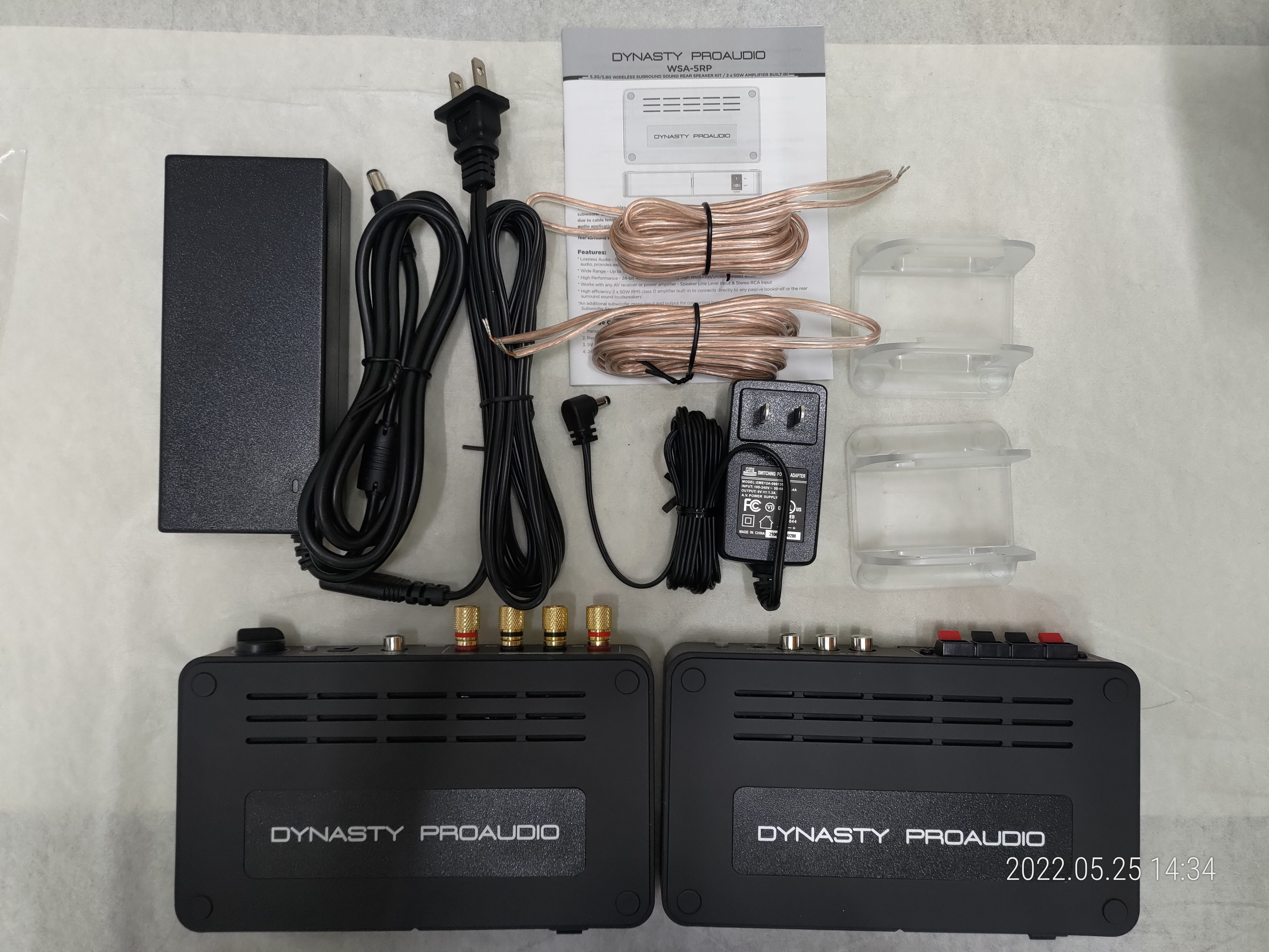 【開箱分享】後環繞音箱，有線變無線 DYNASTY PROAUDIO WSA-5RP - Mobile01