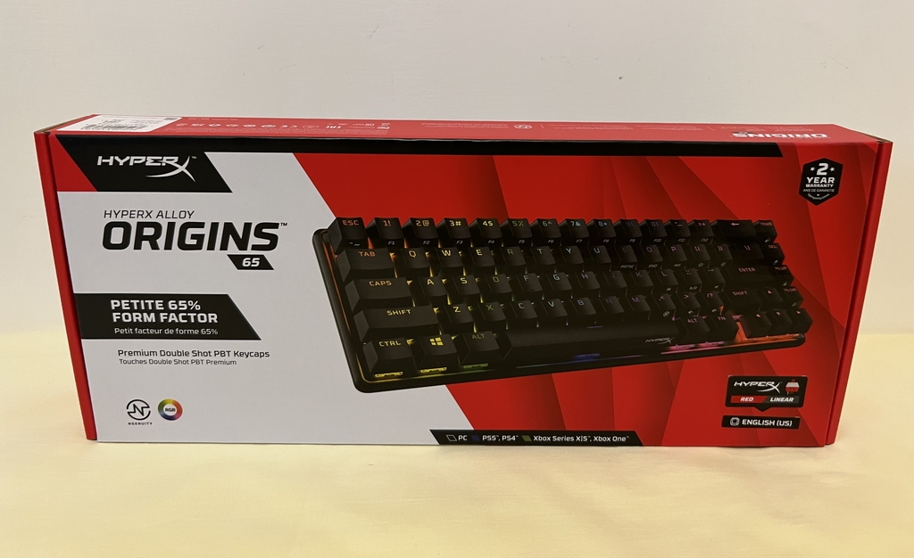 小體積帶著走 HyperX Alloy Origins 65 紅軸開箱 - Mobile01