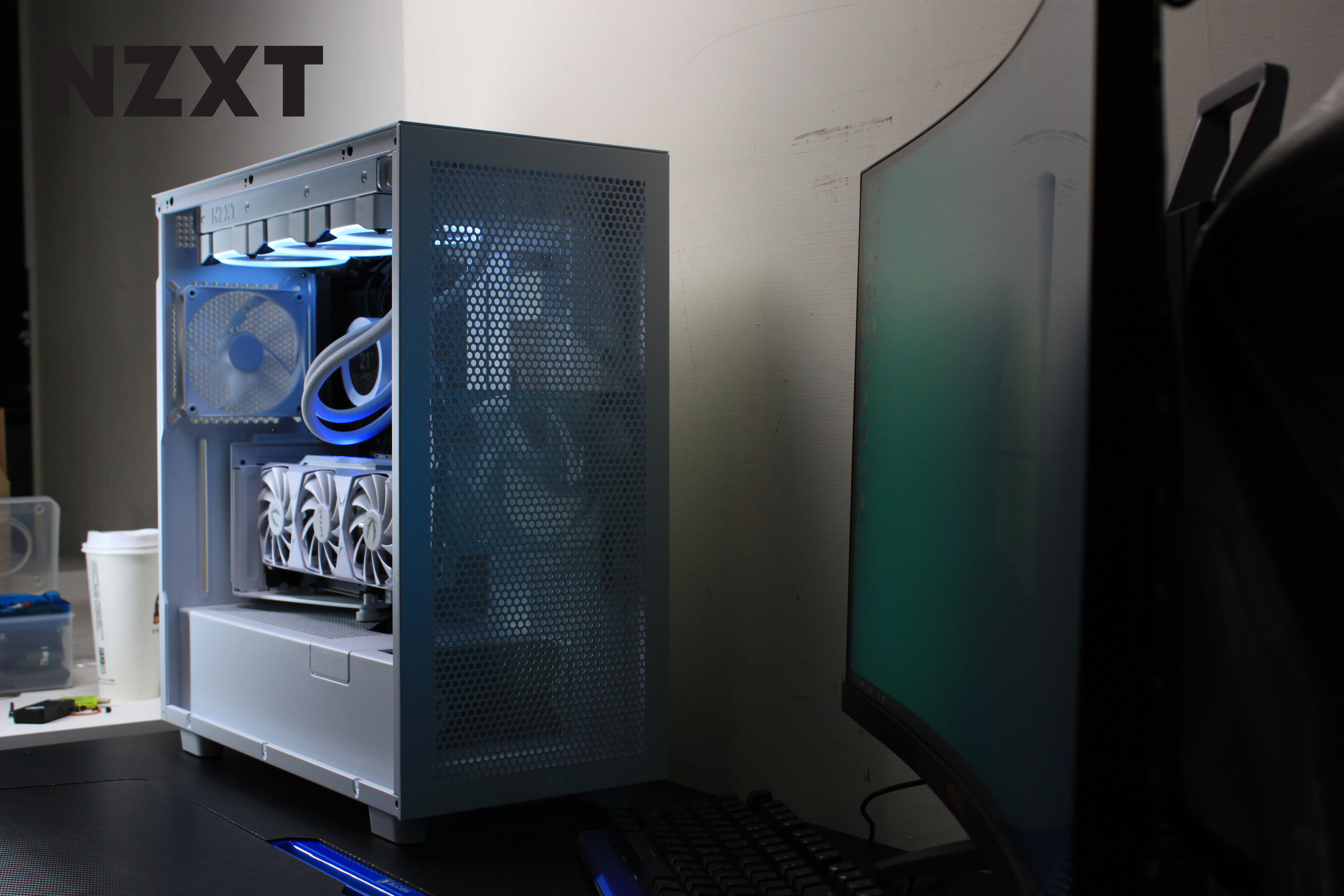 MESH 空力套件強化，新 7 系 NZXT H7 FLOW 來襲！ - Mobile01