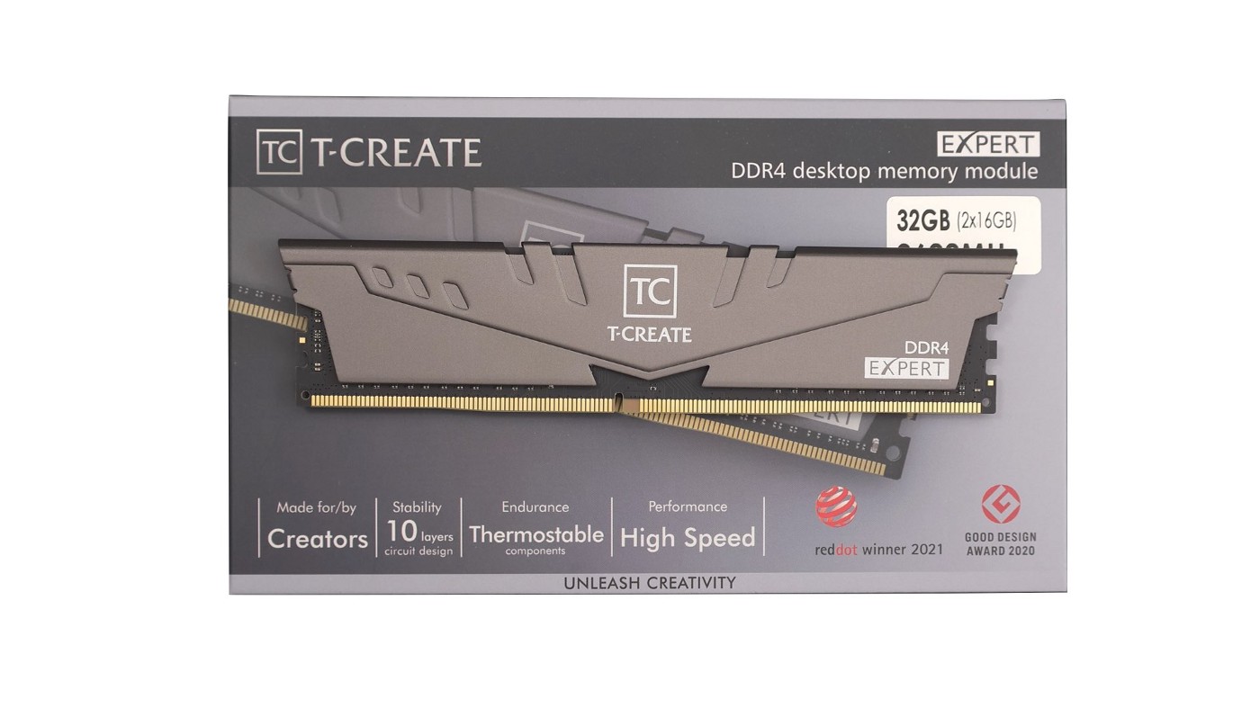 十銓創作者記憶體 T-CREATE EXPERT DDR4 3600MHz 32GB 外觀小巧超值價格 - Mobile01