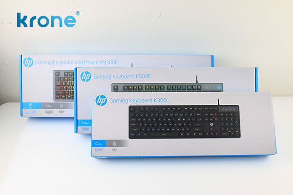 俐落外觀混搭RGB光效又防水，HP K300、KM300F、K500F鍵鼠組多種願望一次滿足 - Mobile01